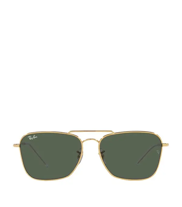 Ray-ban Square Sunglasses - Gold