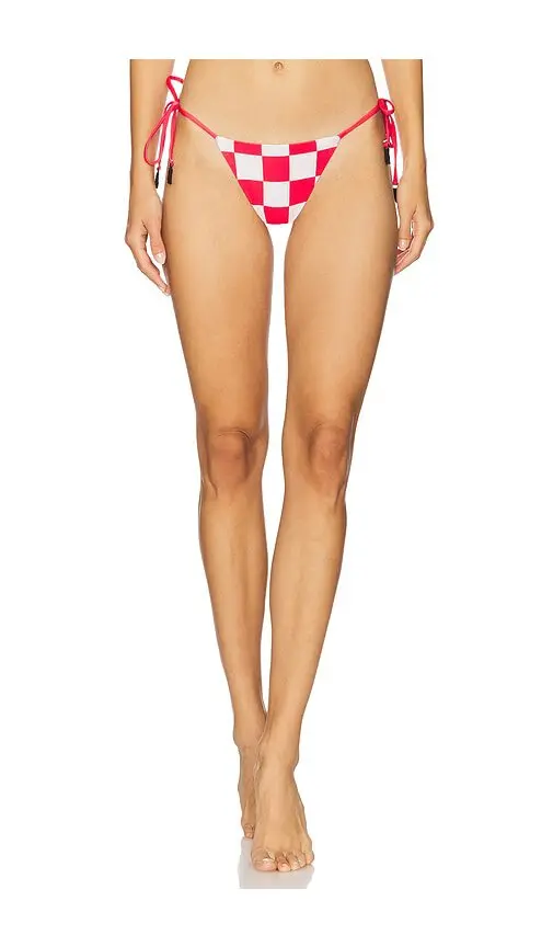 MAAJI Sunflash Bikini Bottom - Cherry Checker