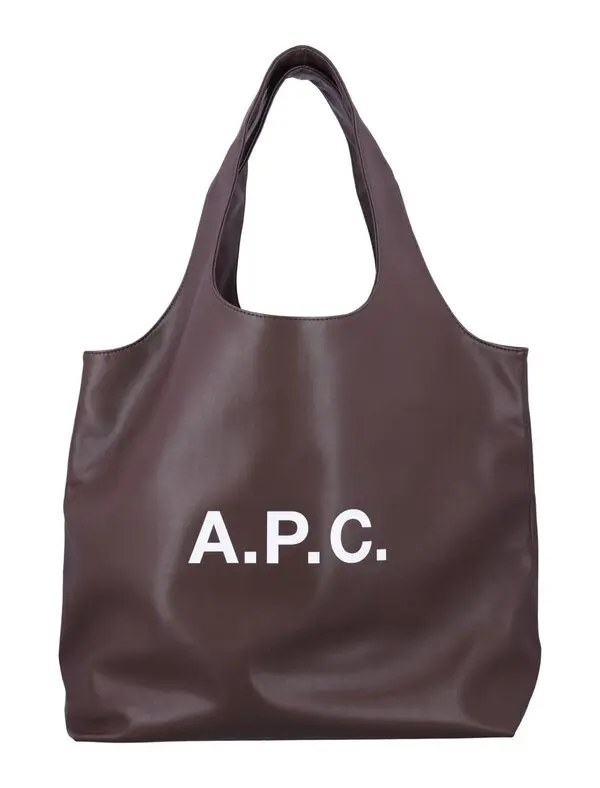 A.p.c. Ninon Tote Bag - Brown