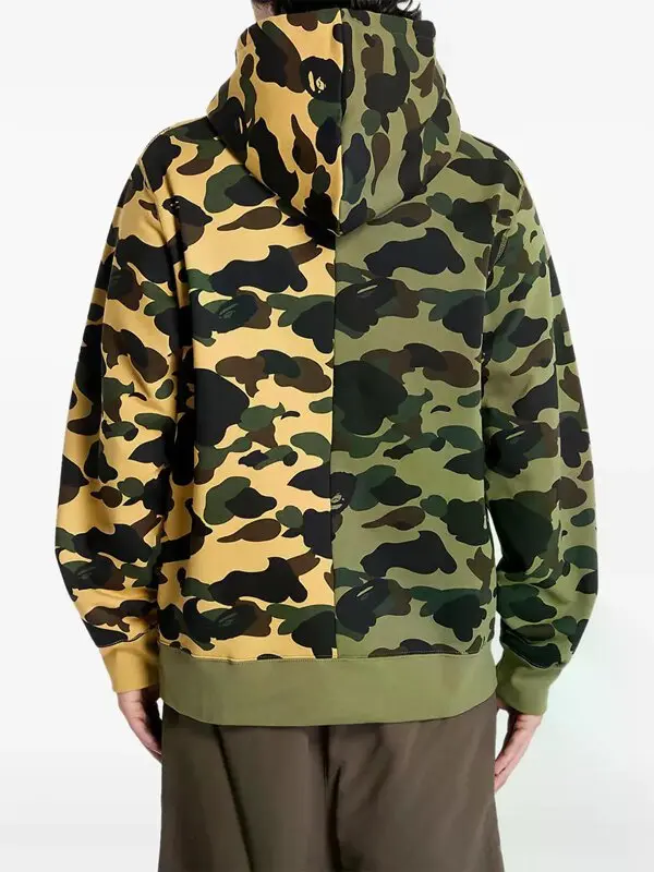 A BATHING APE Camo-print Hoodie