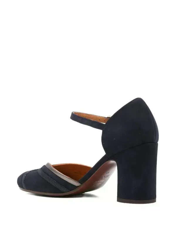 Chie Mihara 80mm Ankle-strap Pumps - Blue