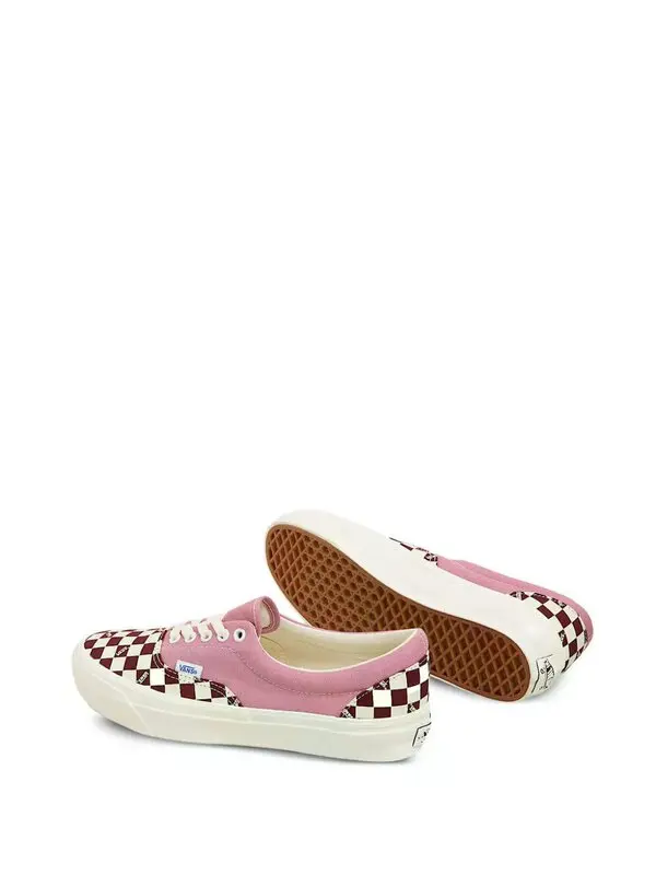 VANS Lx Era Reissue 95 Checkerboard-pattern Sneakers - Neutrals