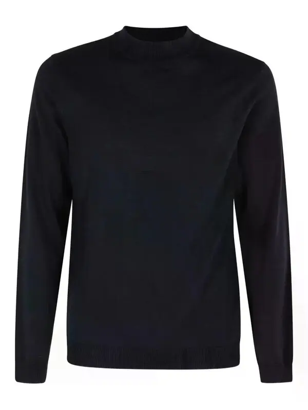 ROBERTO COLLINA Round-neck Wool Sweater