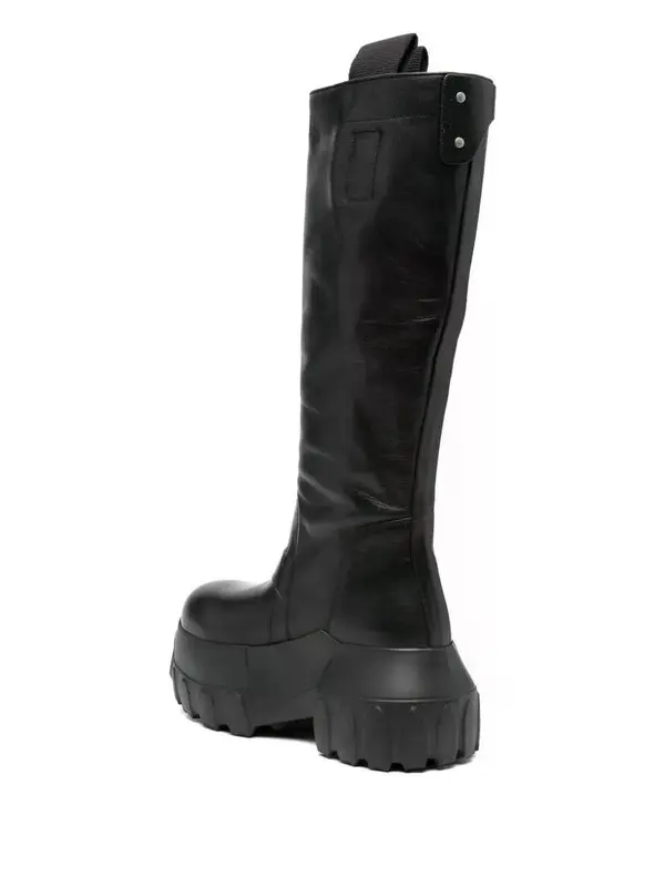Rick Owens 75mm Bogun Boots - Black