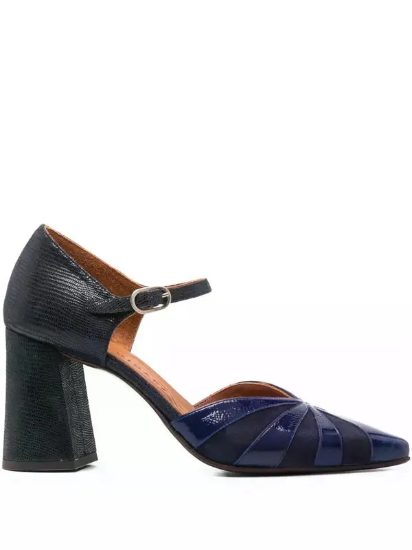Chie Mihara 85mm Ankle-strap Heeled Pumps