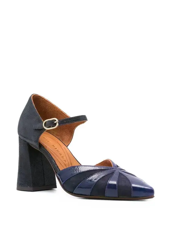 Chie Mihara 85mm Ankle-strap Heeled Pumps