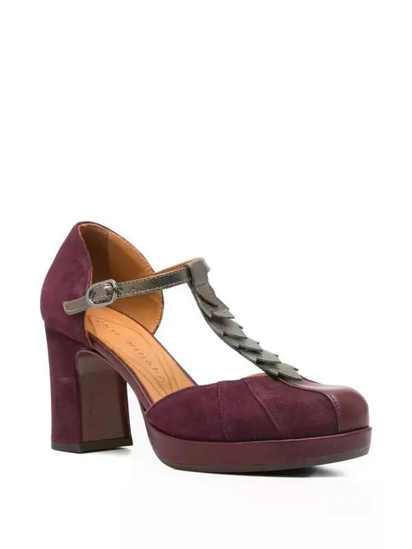 Chie Mihara 80mm T-bar Heeled Pumps