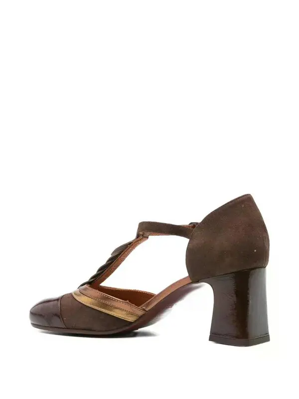 Chie Mihara 65mm T-bar Block-heel Pumps