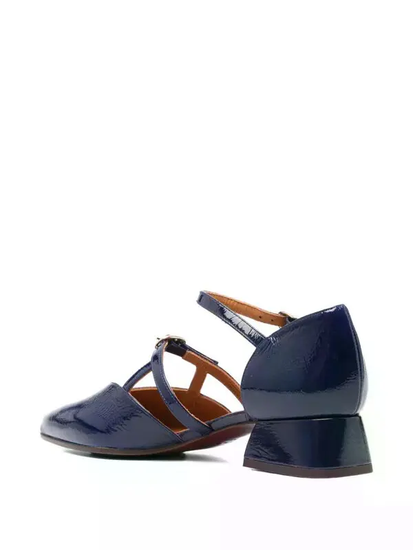 Chie Mihara 30mm Double-buckle Heeled Pumps