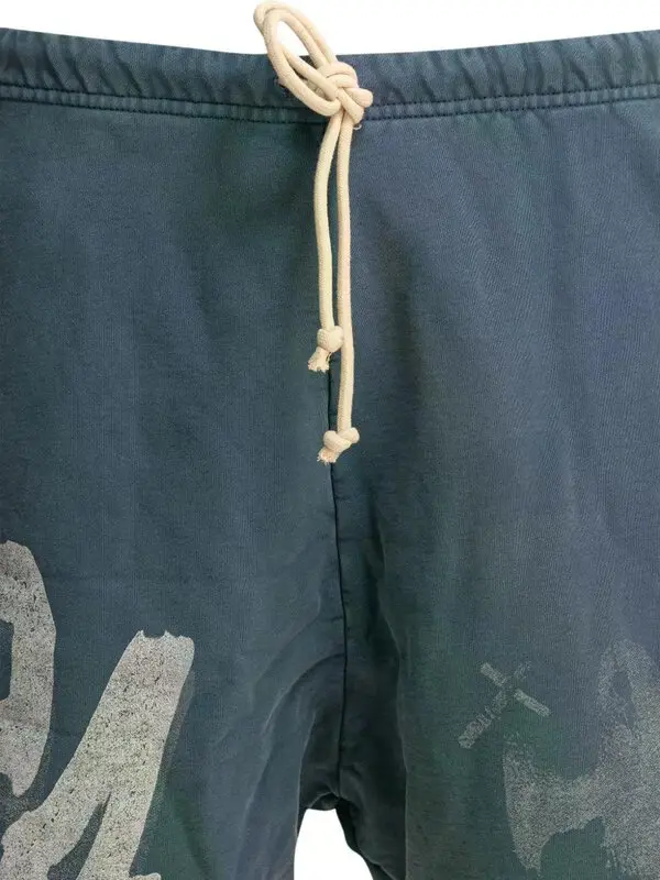 RRR123 Graphic-print Track Shorts