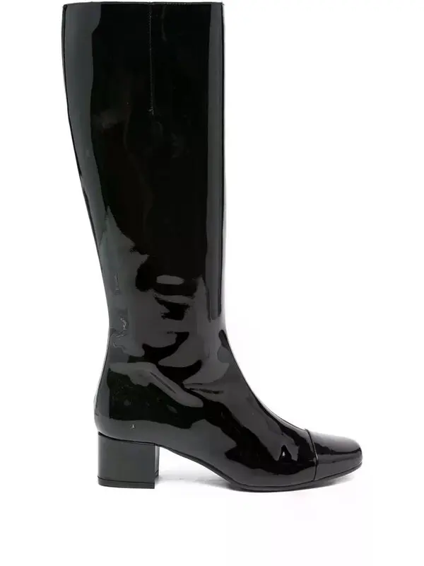 CAREL 50mm Leather Square-toe Boots
