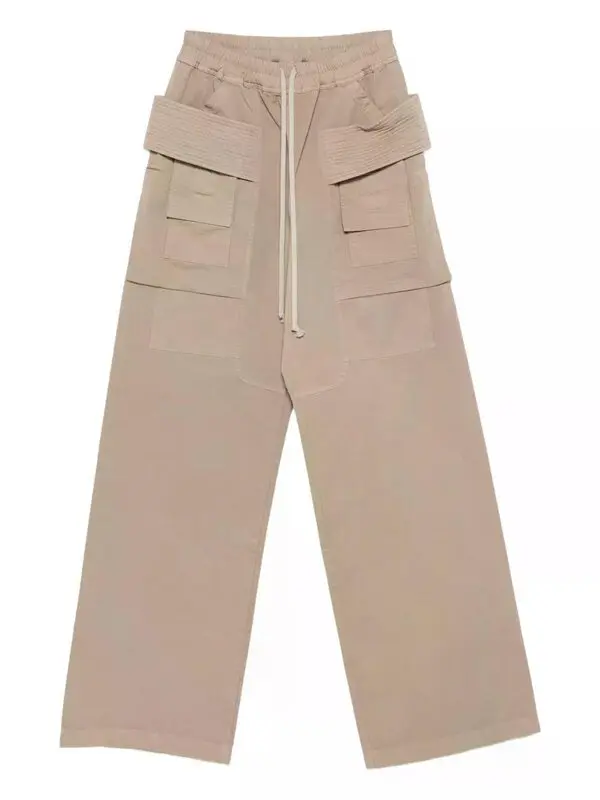 Rick Owens Cretch Drawstring Cargo Trousers