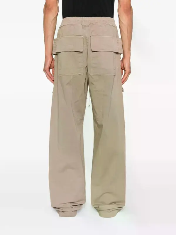 Rick Owens Cretch Drawstring Cargo Trousers