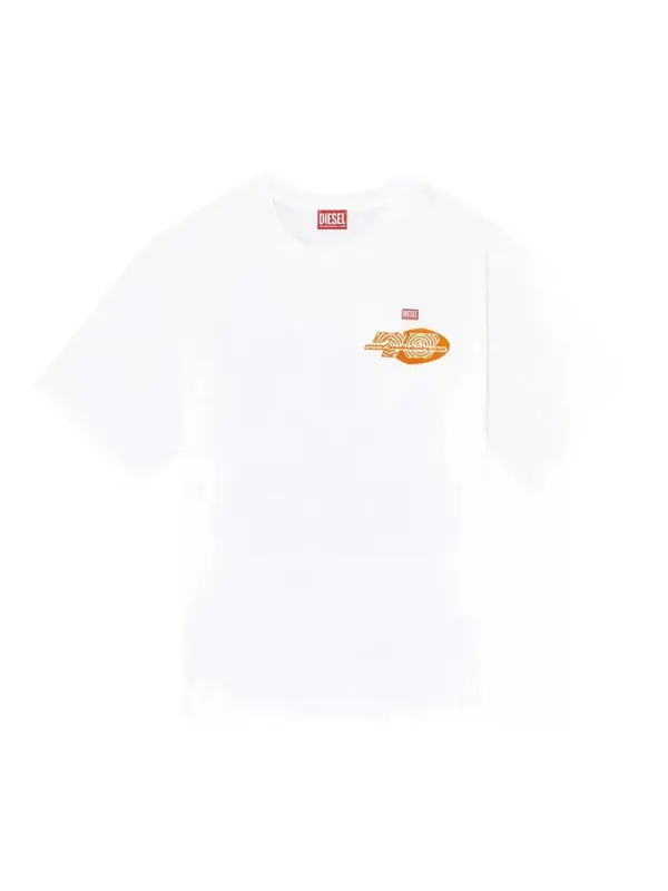 DIESEL® Graphic-print Short-sleeve T-shirt - White
