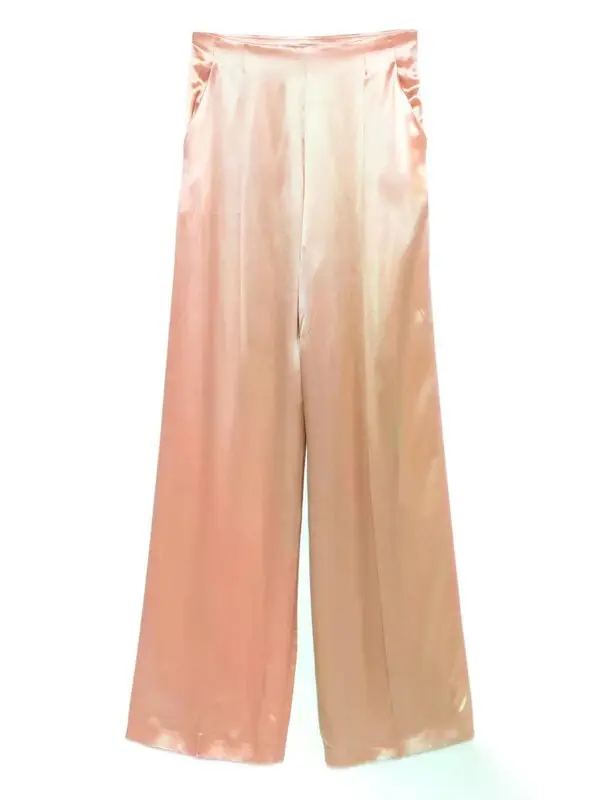 Alberta Ferretti Satin Trousers