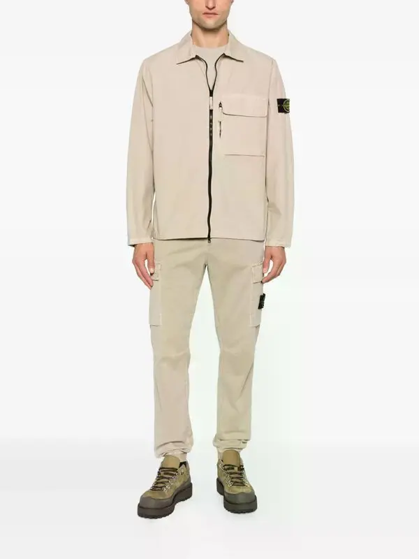 Stone Island Zip-front Patch-pocket Jacket