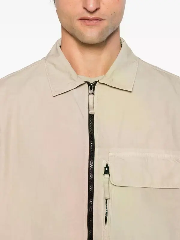 Stone Island Zip-front Patch-pocket Jacket