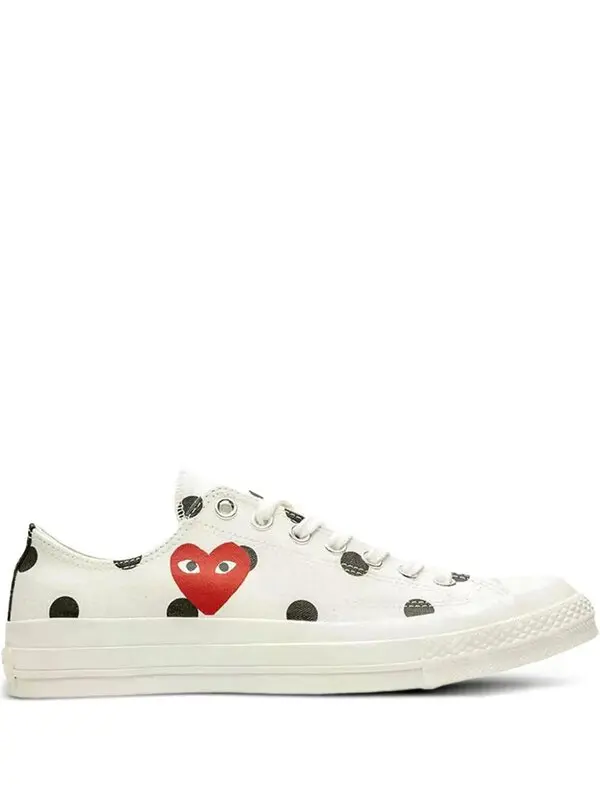 CONVERSE X COMME DES GARONS PLAY Polka-dot Sneakers