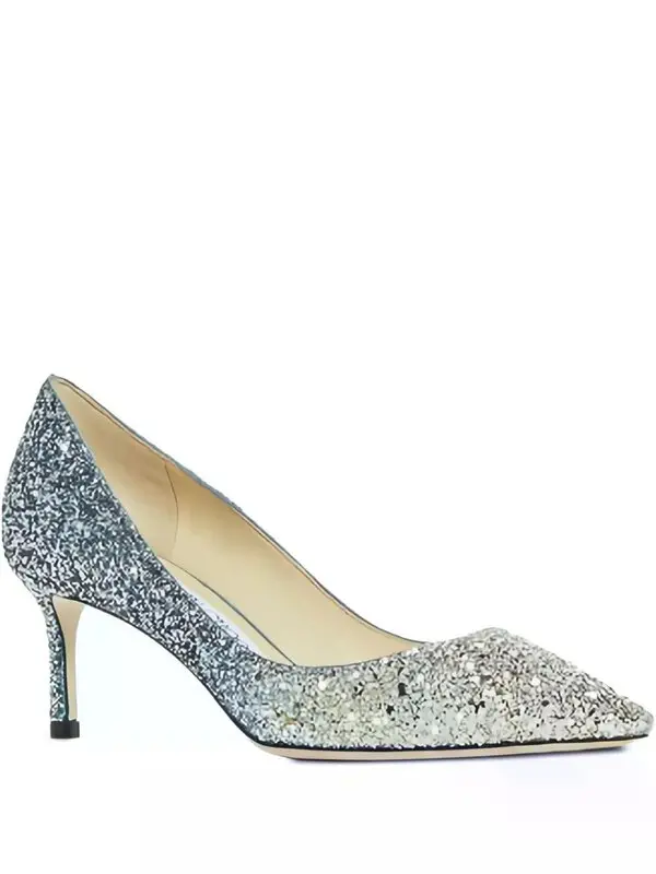 JIMMY CHOO 60mm Romy Glitter Pumps