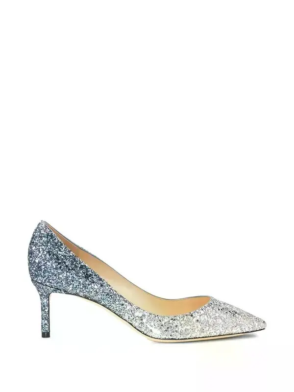 JIMMY CHOO 60mm Romy Glitter Pumps