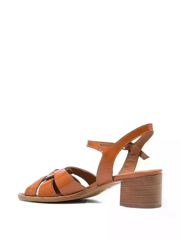 KING TARTUFOLI 50mm Leather Ankle-strap Sandals
