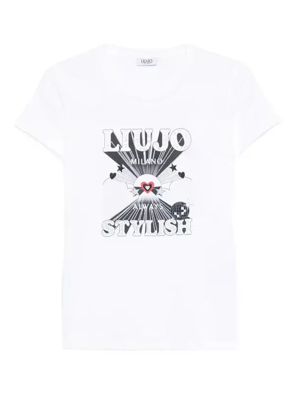 Liu Jo Graphic-print T-shirt - White