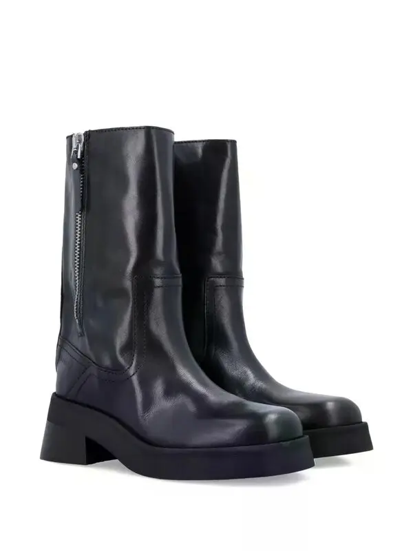 MIISTA Gunda Leather Boots With Zip