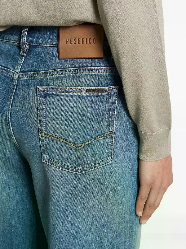Peserico Five-pocket Jeans With Button Fastening