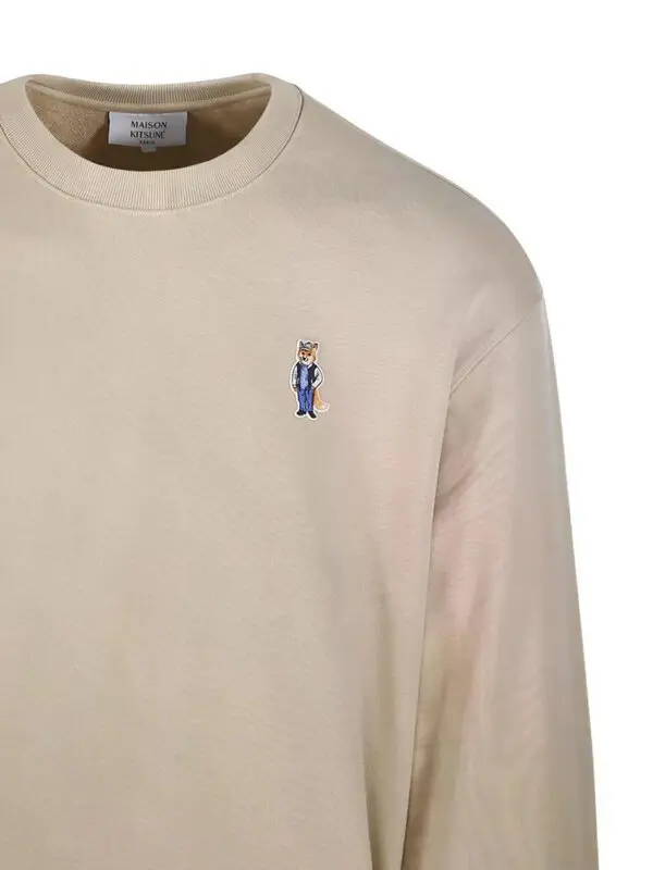 Maison Kitsuné Fox-embroidered Sweatshirt