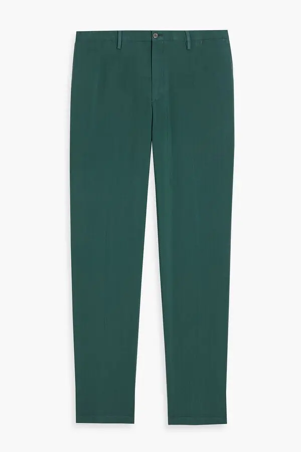 Boglioli Slim-fit Wool Trousers
