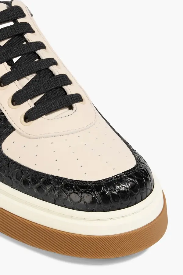 FERRAGAMO Cassina Leather Sneakers