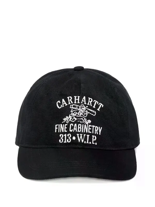 Carhartt Work In Progress Cabinetry Embroidered Cap - Black