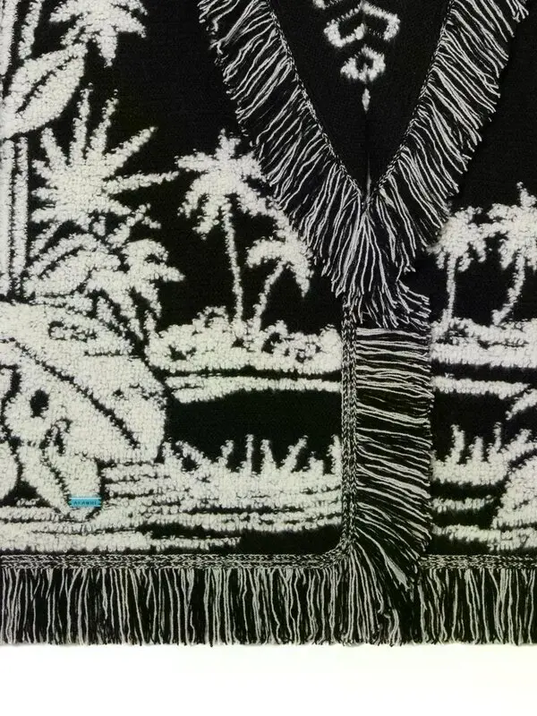 Alanui Palm Grove Tales Fringe Cardigan