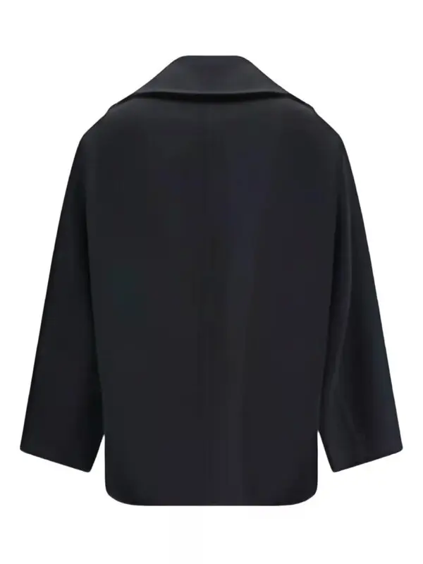 Saint Laurent Caban Coat - Black
