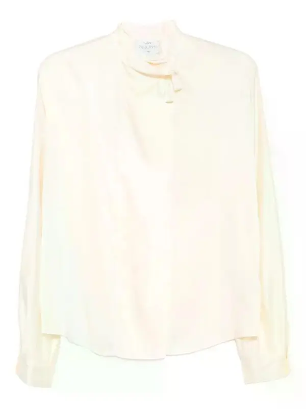 FORTE_FORTE High-neck Blouse