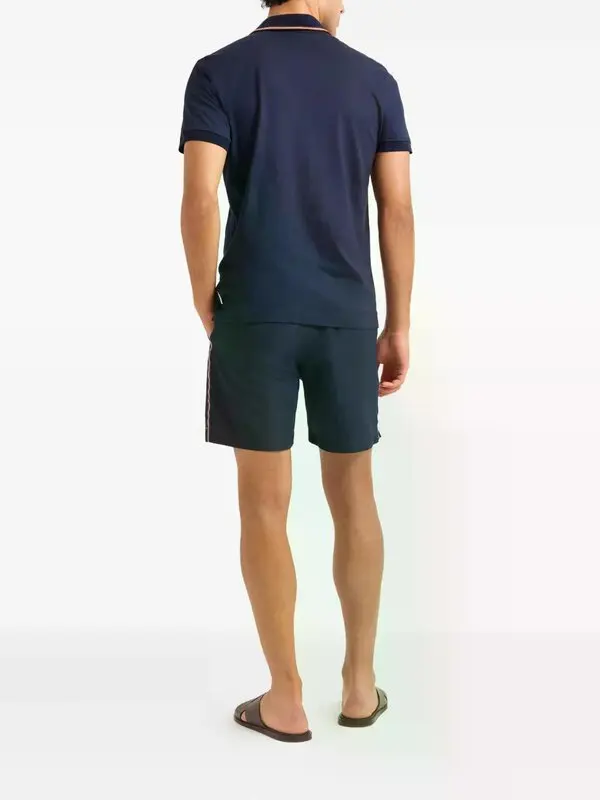 Orlebar Brown Felix Stripe-tipping T-shirt - Blue