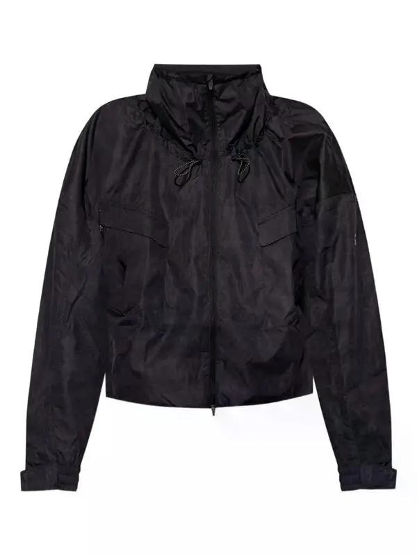 Adidas By Stella McCartney Drawstring High-neck Jacket
