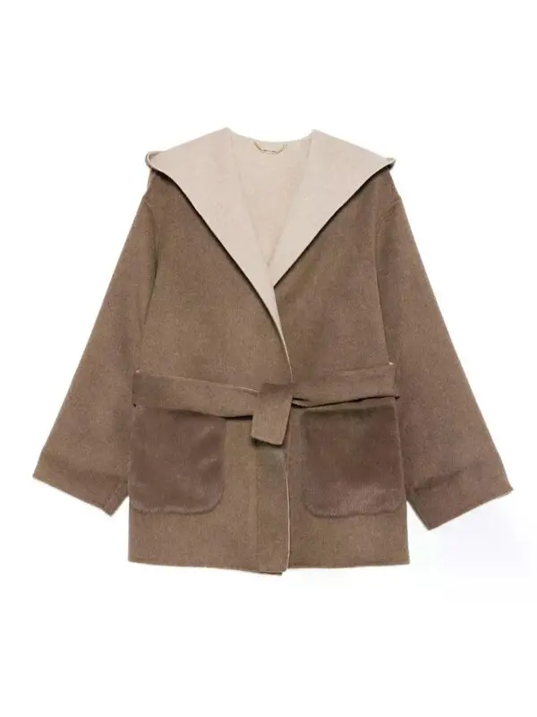 Seventy Hooded Belted Coat