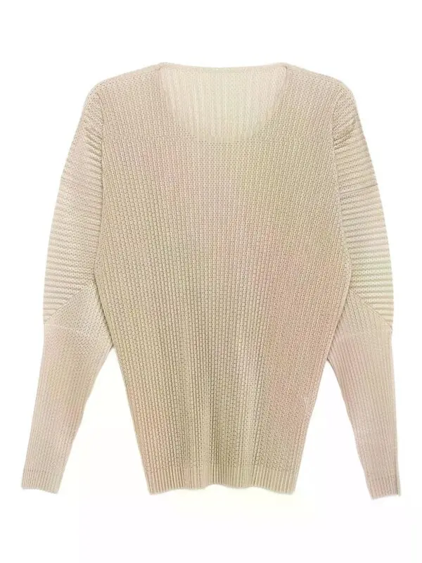 トップス homme plisse isseymiyake LIGHT MESH Issey Miyake Light-Mesh Pleated T-Shirt In Neutrals - 20% Off