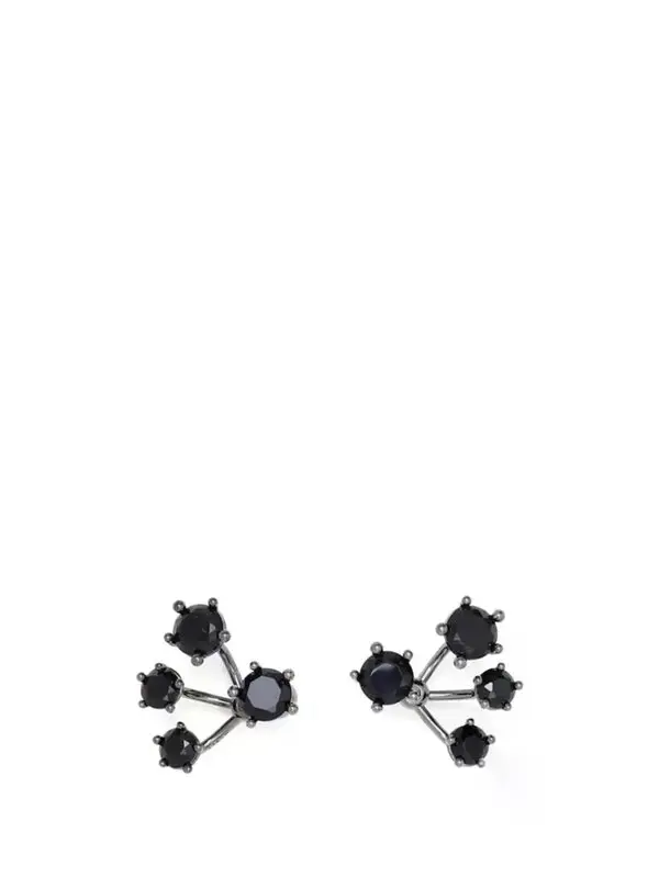 PANCONESI Night Sky Cluster Earrings - Silver