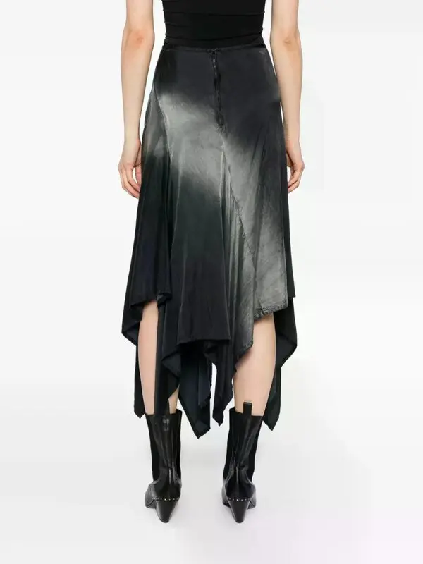 Yohji Yamamoto Asymmetric Mid Skirt