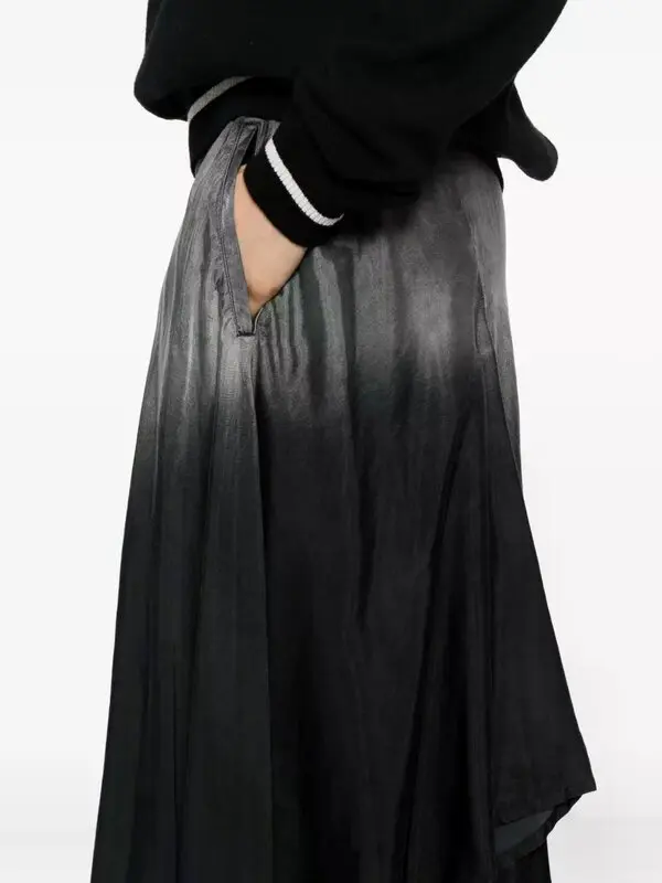 Yohji Yamamoto Asymmetric Mid Skirt