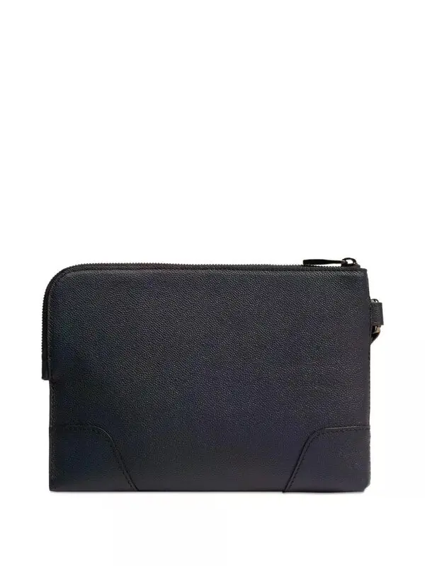 LANCEL Leather Zip-fastening Clutch