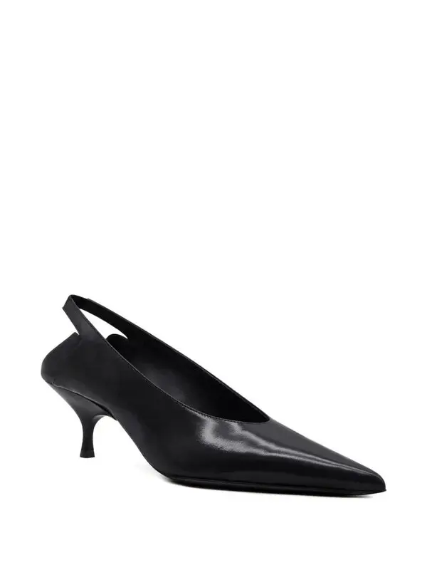 GIABORGHINI 50mm Slingback Pointed-toe Heeled Pumps