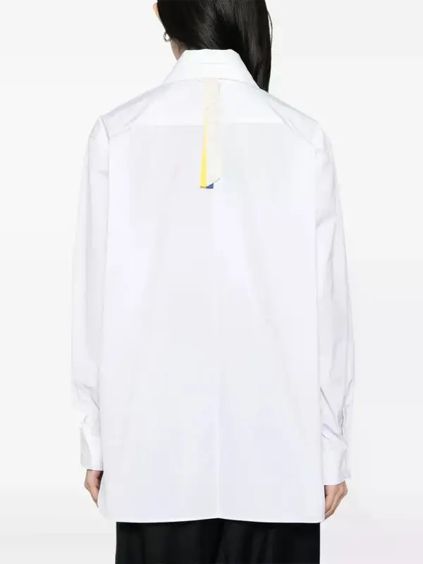 LITKOVSKA Double-collar Poplin Shirt
