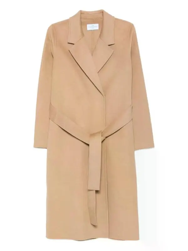 THE DYNAMIS STUDIO Belted Long-sleeved Coat