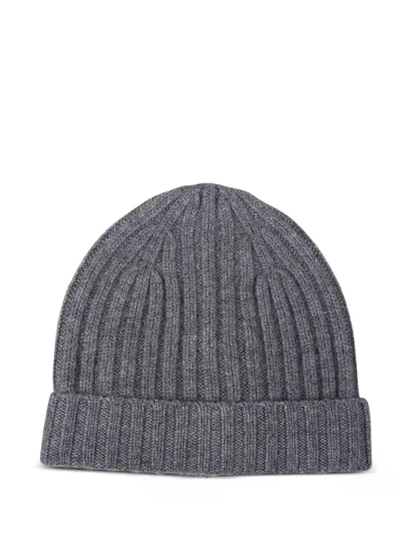 BEYOU Ribbed Beanie - Grey