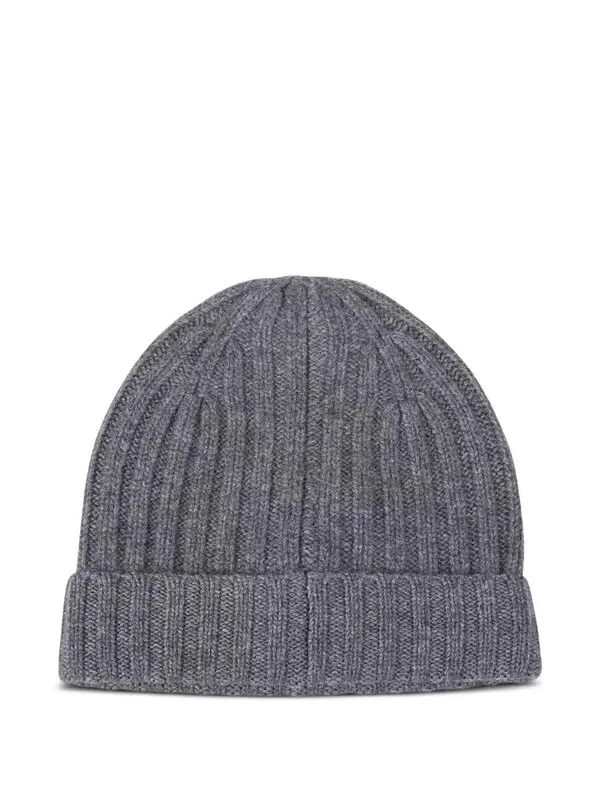 BEYOU Ribbed Beanie - Grey
