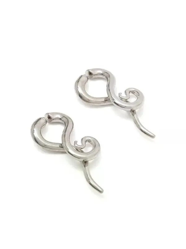 PANCONESI Snake-shaped Drop Earrings