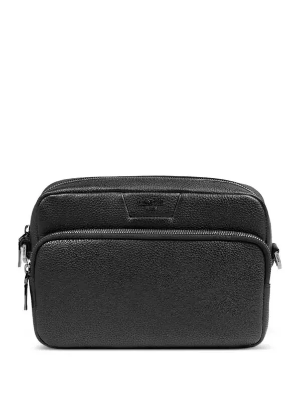 LANCEL Leather Double-zip Clutch - Black